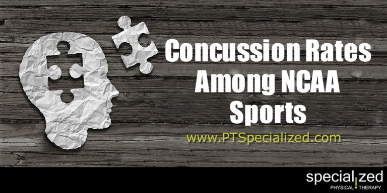 Concussion Rates Among NCAA Sports | Specialized Physical Therapy